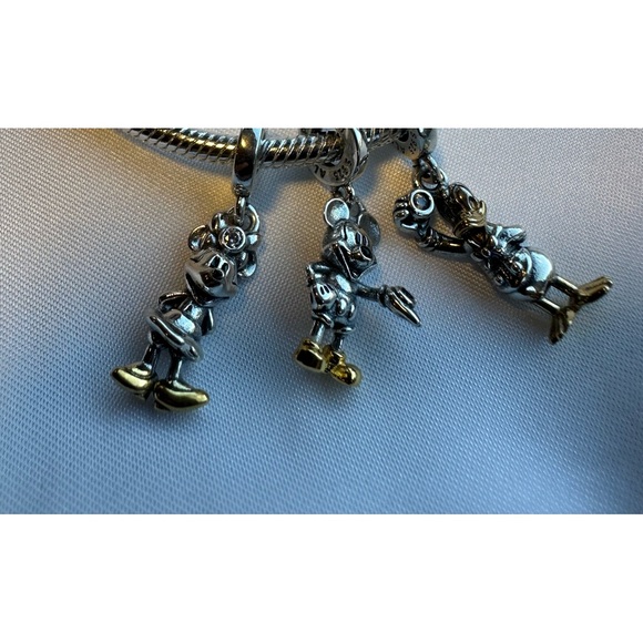 Pandora | Jewelry | 0th Anniversary Disney X Pandora Bracelet Bundle ...